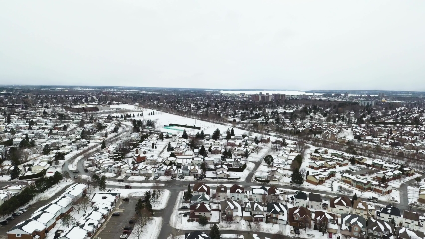 Drone Footage Over Nepean Ontarioing Stock Footage Video (100% Royalty ...