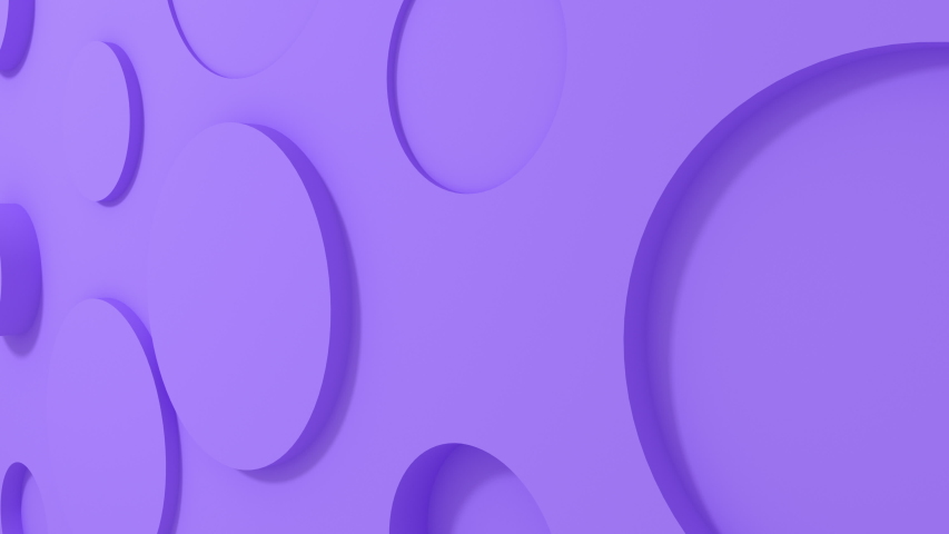 Circle 3d Shapes Geometric Animation Stock Footage Video (100% Royalty ...