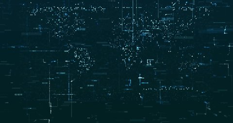 Abstract 3d Digital Data Background Stock Footage Video (100% Royalty ...