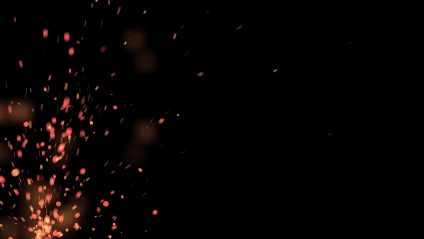 4k Rising Fire Embers - Stock Footage Video (100% Royalty-free ...