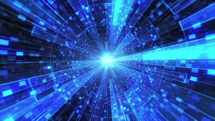 Technology Tunneldigital Technology Tunnelelectronic Tunnelwarmhole ...