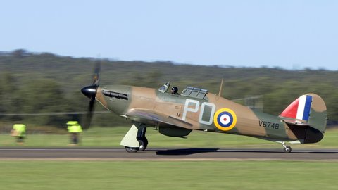 1920s Raf Se5a Fighter Biplane Aircraft Stock Photo 267247550 ...