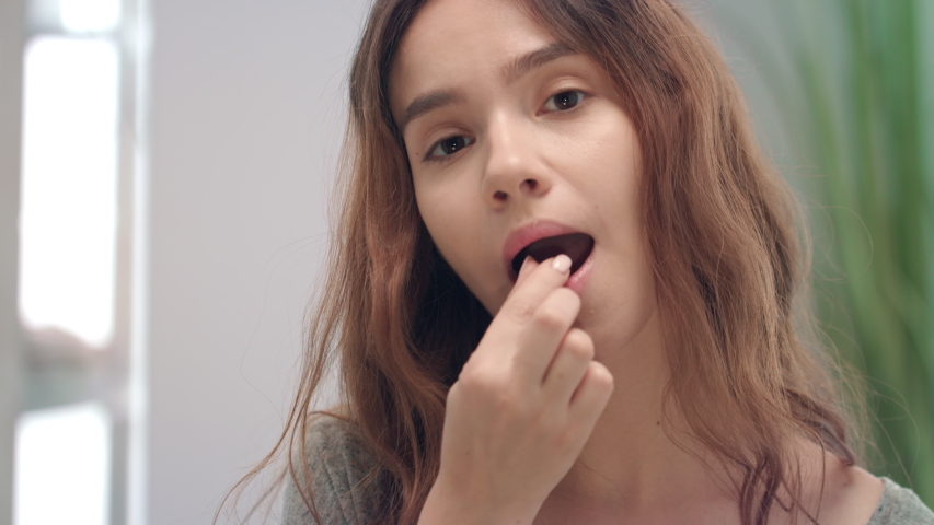 Women Eating Capsule Stock Video Footage - 4K and HD Video Clips ...