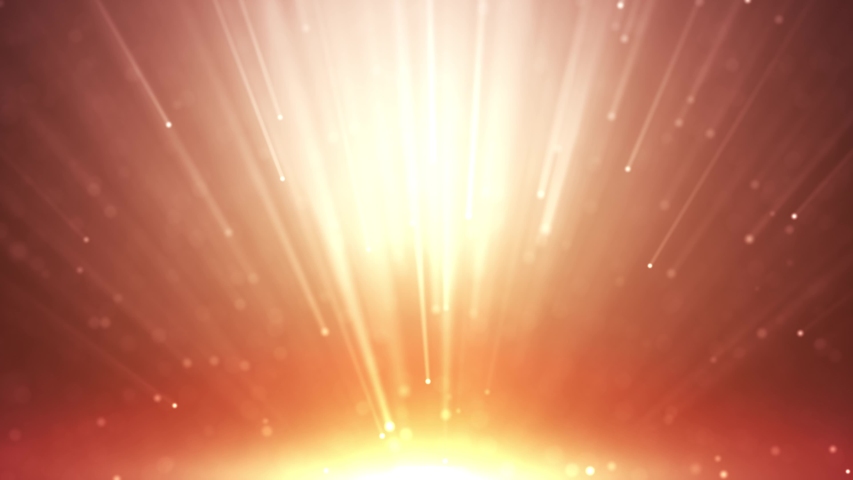 particles star gold glitter rays light Stock Footage Video (100% ...