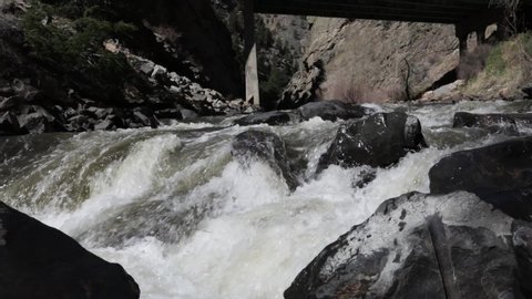 Disappearing River Karst Estavelle River Disappears Stock Footage Video ...