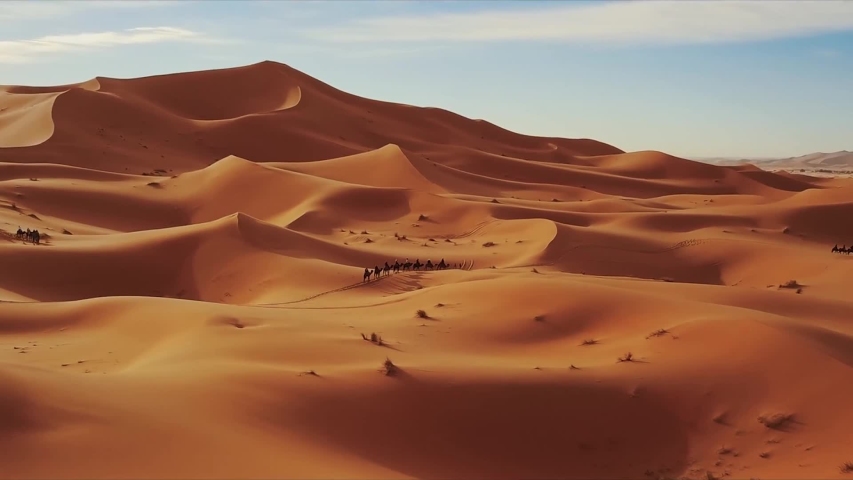 Aerial Top View On Sand Stock Footage Video (100% Royalty-free ...