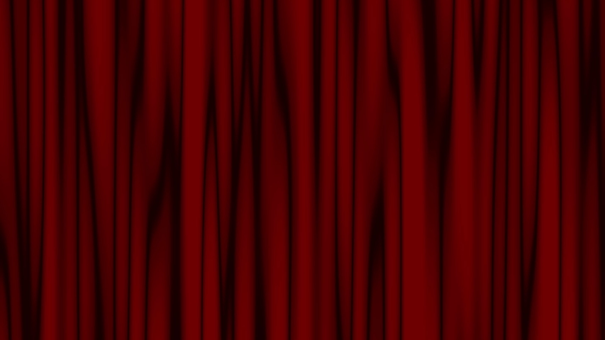 4k Red Curtain Animation Scene Stock Footage Video (100% Royalty-free ...