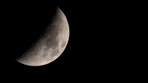seamless animation moon phases alpha channel Stock Footage Video (100% ...
