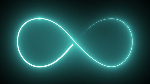 Abstract Background Infinity Sign Digital Background Stock Footage ...