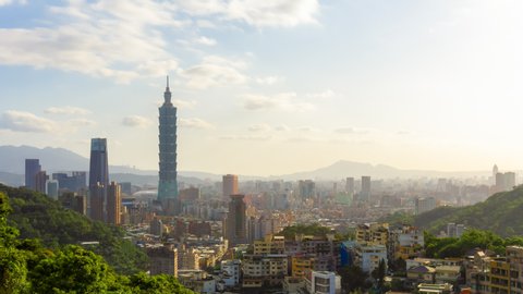Taipei Aerial View Taipei 101 Stock Footage Video (100% Royalty-free ...
