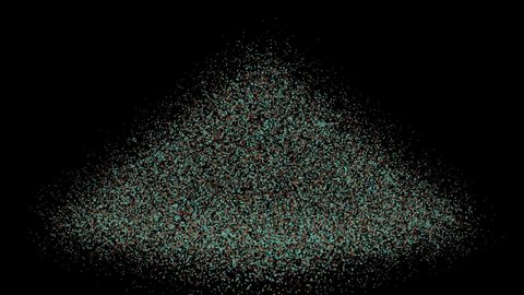 Abstract Colored Spray On Dark Background : image vectorielle de stock ...