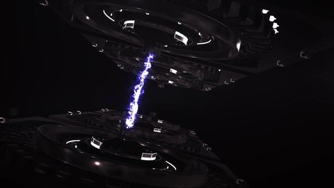 3d Spacecraft Spaceship Laser Animation Stock Footage Video (100% ...