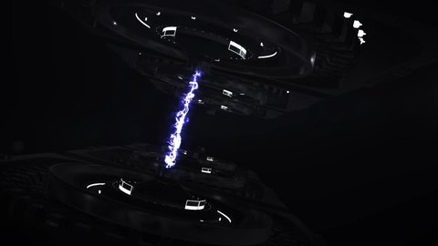 3d Spacecraft Spaceship Laser Animation Stock Footage Video (100% ...