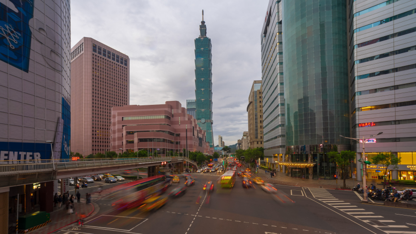 taipei taiwan - may 4 busy Stock Footage Video (100% Royalty-free ...