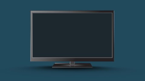 Modern Smart Tv Cartoon Vector Illustration Stock Vector (Royalty Free ...