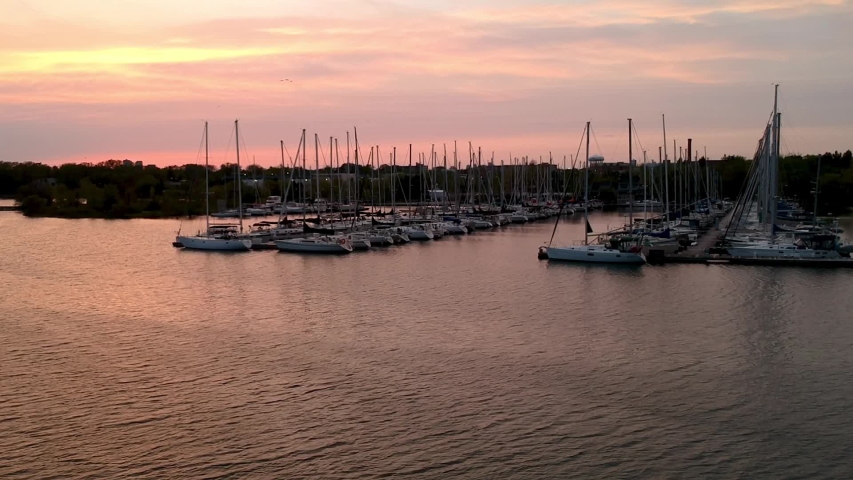 Marina in Toronto, Ontario, Canada image - Free stock photo - Public ...