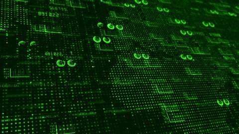 Hud Text Elements Infographic Digital Data Stock Footage Video (100% ...