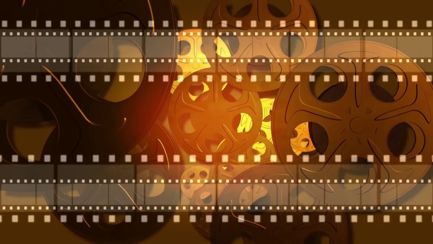 motion graphics - movies background relaxing Stock Footage Video (100% ...