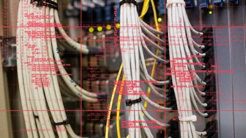 Digital Animation Program Codes Moving Screen Stock Footage Video (100% Royalty-free) 1031162798 ...