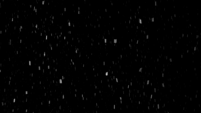 Real Snow, Falling Snow Isolated Stock Footage Video (100% Royalty-free ...