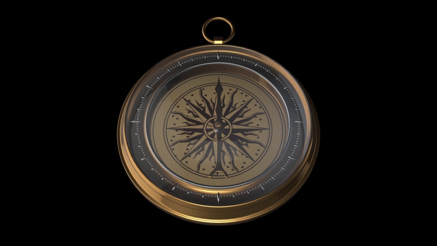 compass animation 4k uhd fullhd animated Stock Footage Video (100% ...