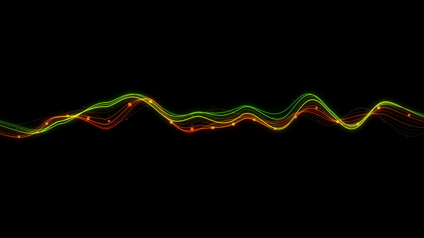 4k Abstract Graph Statistics. Financial Stock Footage Video (100% ...