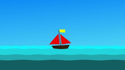 Drawing Tutorial How Draw Boat Stock Vector (Royalty Free) 366003641