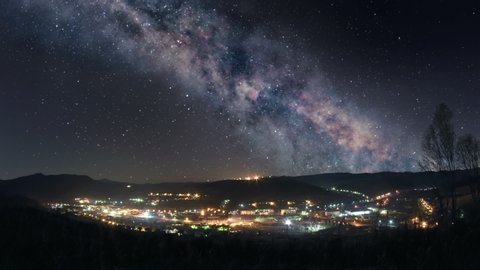 Seamlessly Loopable Footage Starry Night Sky Stock Footage Video (100% ...