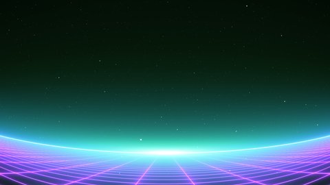 arcade game background loop flying over Stock Footage Video (100% ...