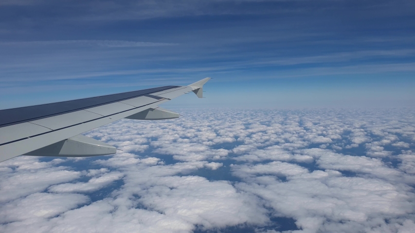 aerial aircraft wing over dallas texas Stock Footage Video (100% ...