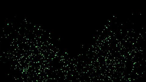 4k Realistic Multicolored Confetti Multi Version Stock Footage Video ...