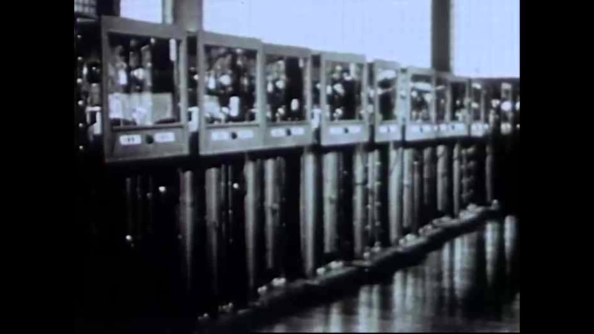 circa 1960s - montage early computers Stock Footage Video (100% Royalty ...