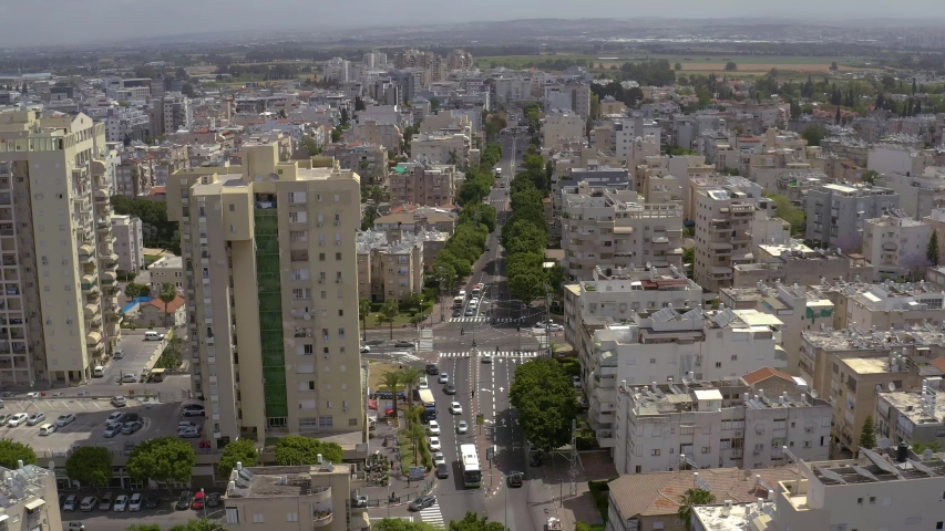 Petah Tikva City, Israel, City Stock Footage Video (100% Royalty-free ...