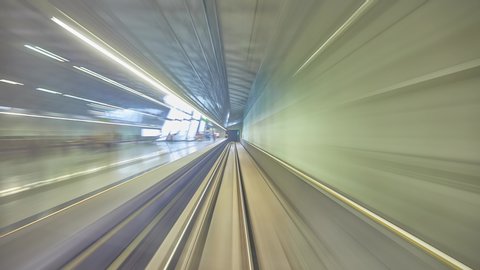 4k point view hyperlapse time-lapse automated Stock Footage Video (100% ...