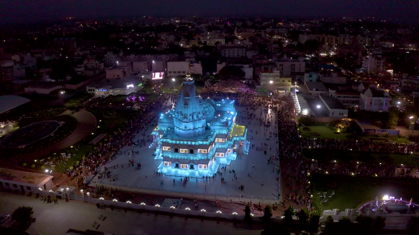 Vrindavan, City of 5000 Temples. Stock Footage Video (100% Royalty-free ...