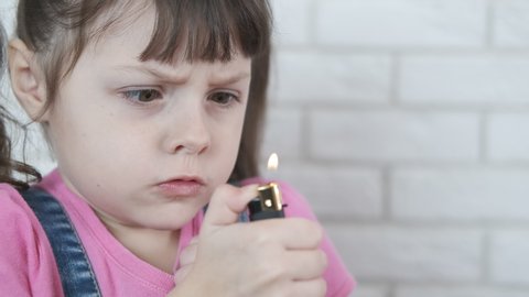 Little girl cigarette Stock Video Footage - 4K and HD Video Clips ...