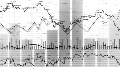 White Graph Stock Market Background Capital Stock Illustration ...