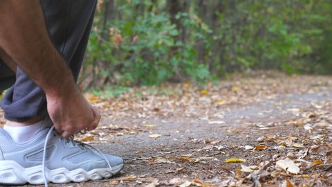Close Male Hands Touching Dry Ground Stock Footage Video (100% Royalty ...