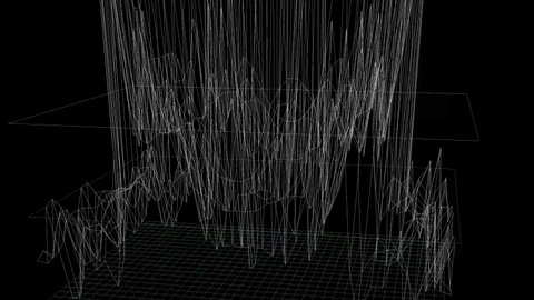 Abstract Background Beautiful Color 4k Wire Stock Footage Video (100% ...