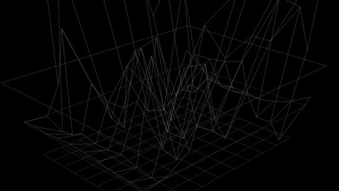 Abstract Background Beautiful Color 4k Wire Stock Footage Video (100% ...