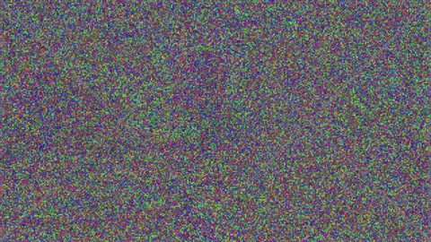 rgb separation fx colorful static noise Stock Footage Video (100% ...