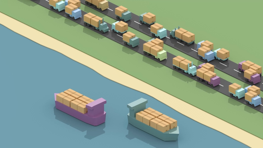 Boat graphics cargo vans Stock Video Footage - 4K and HD Video Clips ...