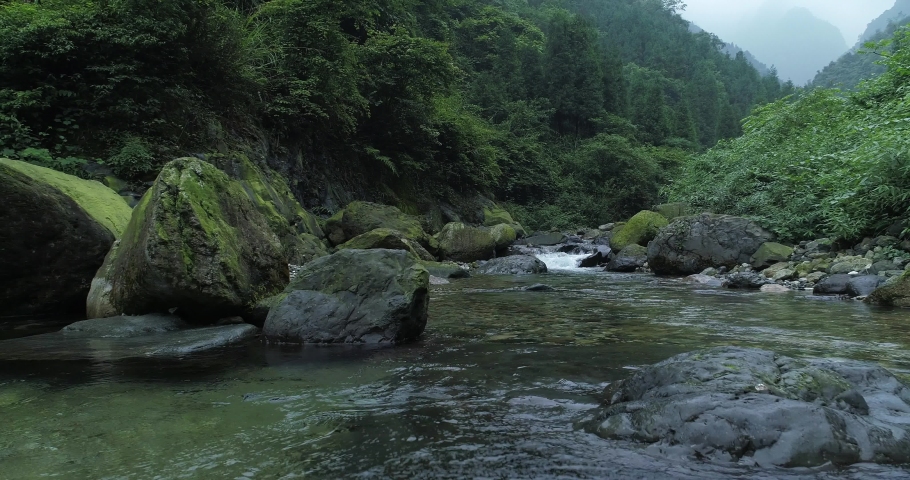 River, valley, and Mountains landscape in Sichuan, China image - Free ...