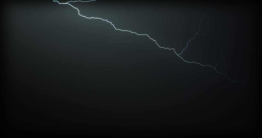lightning strikes on black background Stock Footage Video (100% Royalty ...