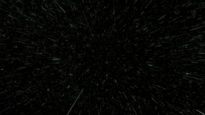 fast hyperspeed space travel trough stars Stock Footage Video (100% ...