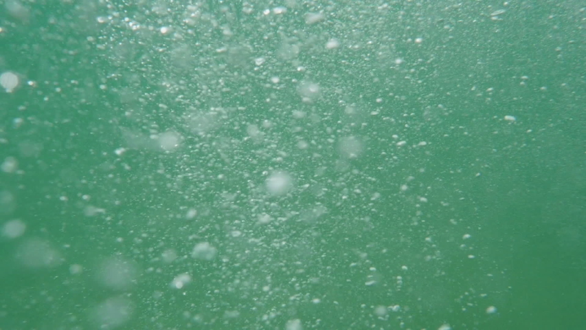 Bubbles Rising to the Surface. Stock Footage Video (100% Royalty-free ...