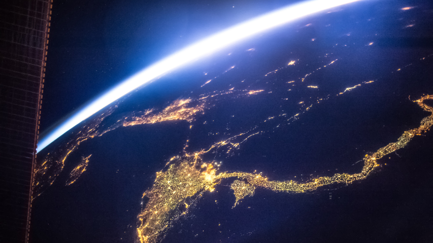 Satellite Image of Ireland image - Free stock photo - Public Domain ...