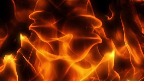 Fire Flame Loop Animation Background Stock Footage Video (100% Royalty ...