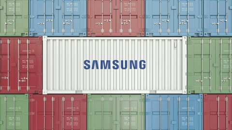 Samsung logo Stock Video Footage - 4K and HD Video Clips | Shutterstock