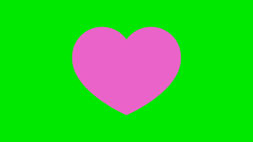 Animation of Pink Beating Heart : vidéo de stock (100 % libre de droit ...
